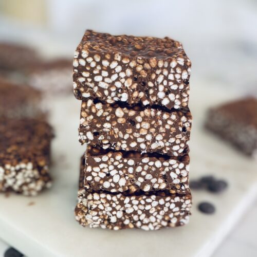Puffed Quinoa Bars - Helen Ridgeway Nutrition