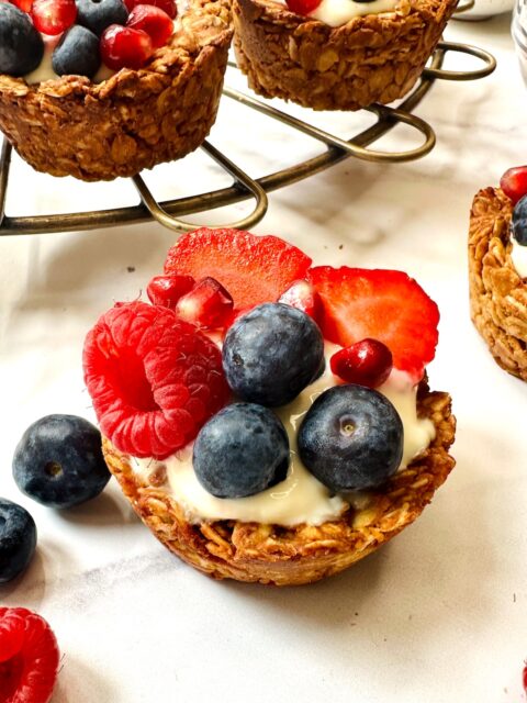 5 Ingredient Berry Cups - Helen Ridgeway