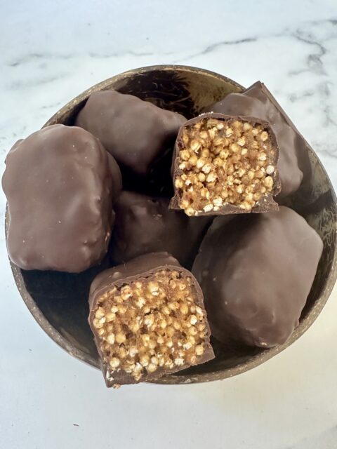 4 Ingredient Toffee Crisp - Helen Ridgeway Nutrition
