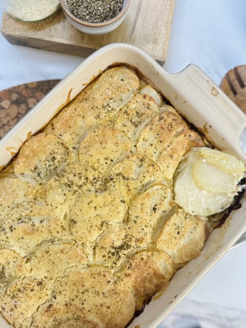 Vegan Dauphinoise Potatoes - Helen Ridgeway Nutrition