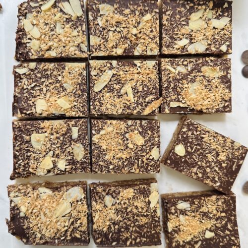 Toasted Coconut Bars - Helen Ridgeway Nutrition