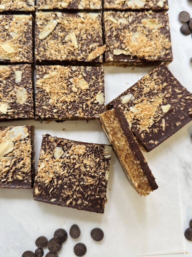 Toasted Coconut Bars - Helen Ridgeway Nutrition