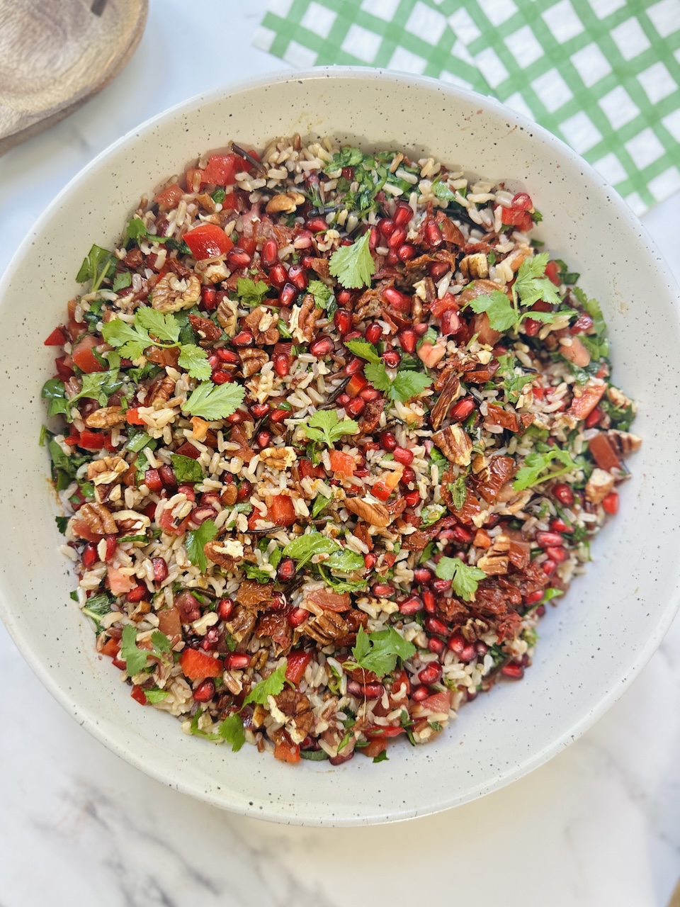 Wild Rice Salad - Helen Ridgeway Nutrition